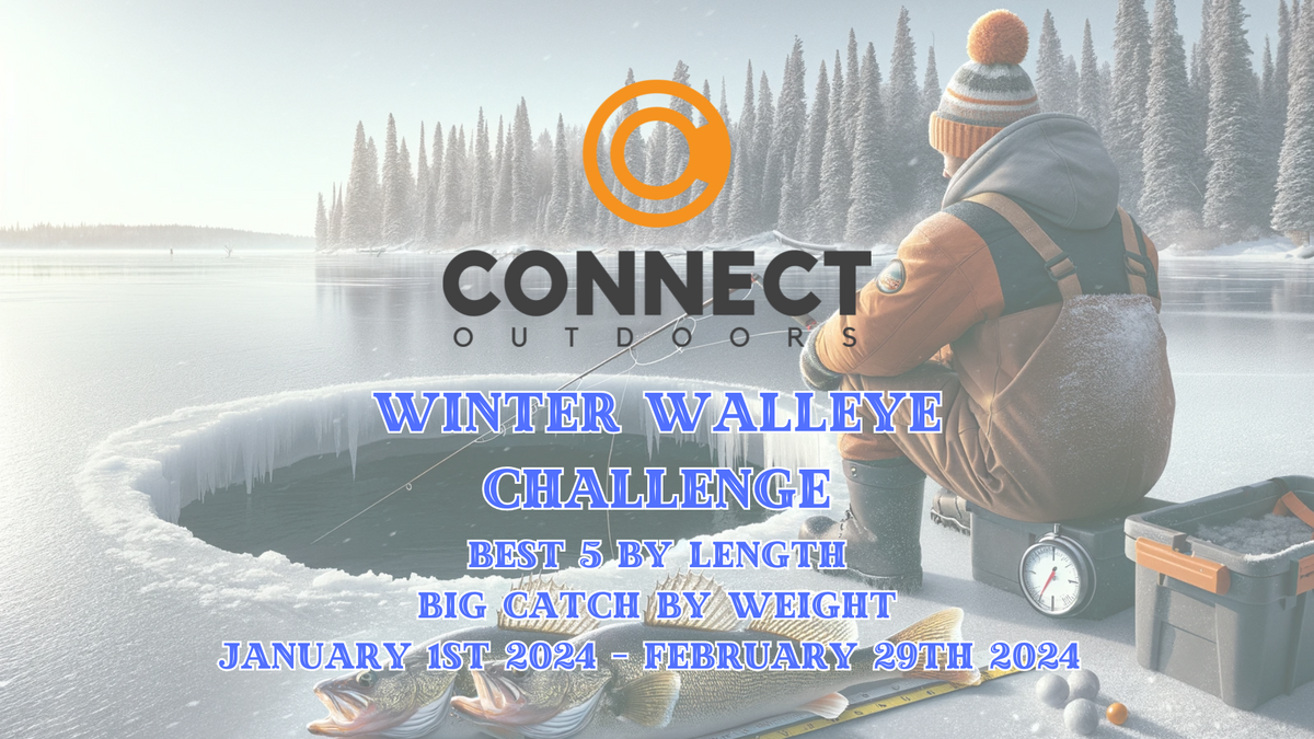 Compete in our Winter Walleye Online Tournament – Connect Outdoors